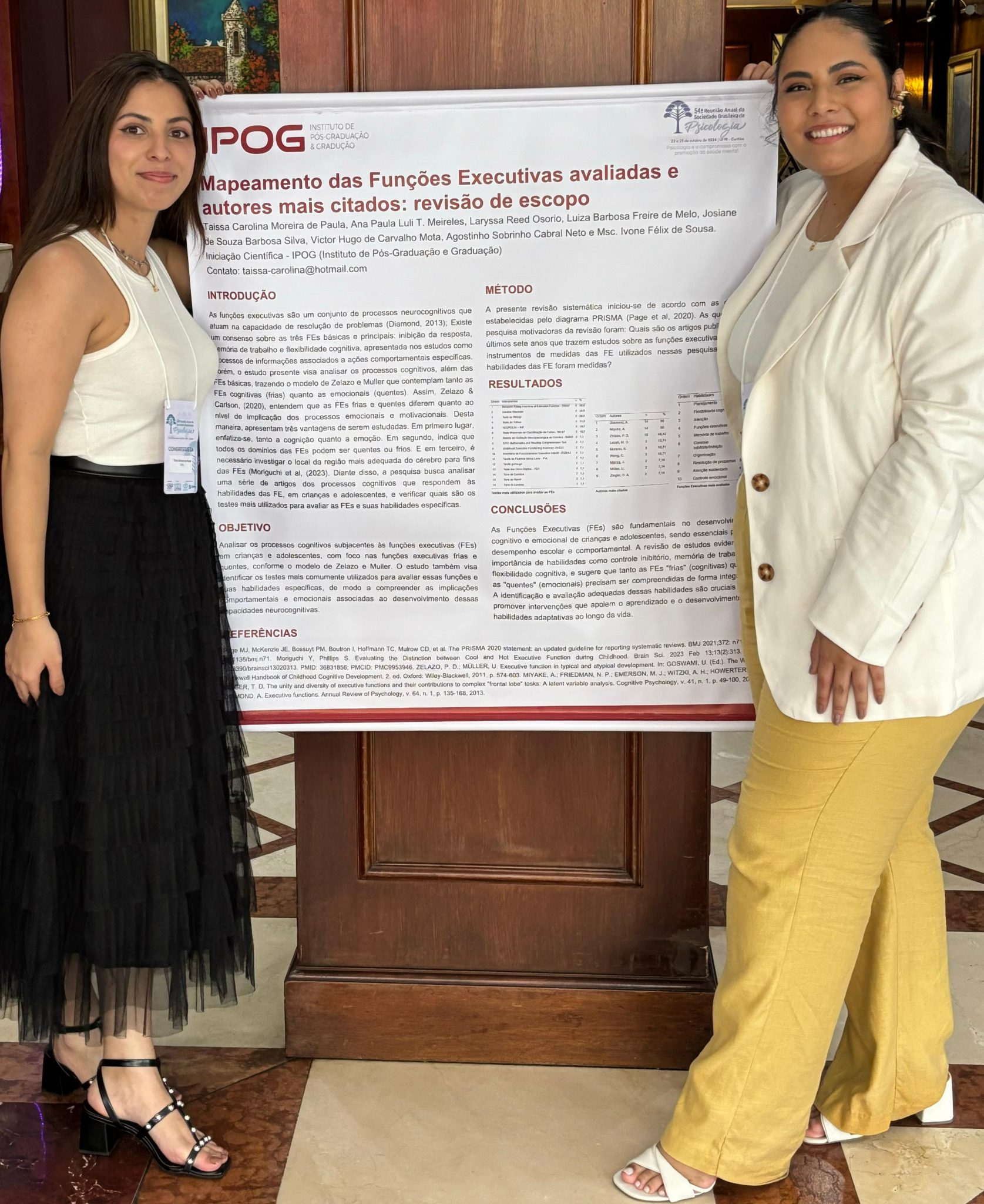 Alunas da Faculdade IPOG apresentam pesquisa científica - IPOG